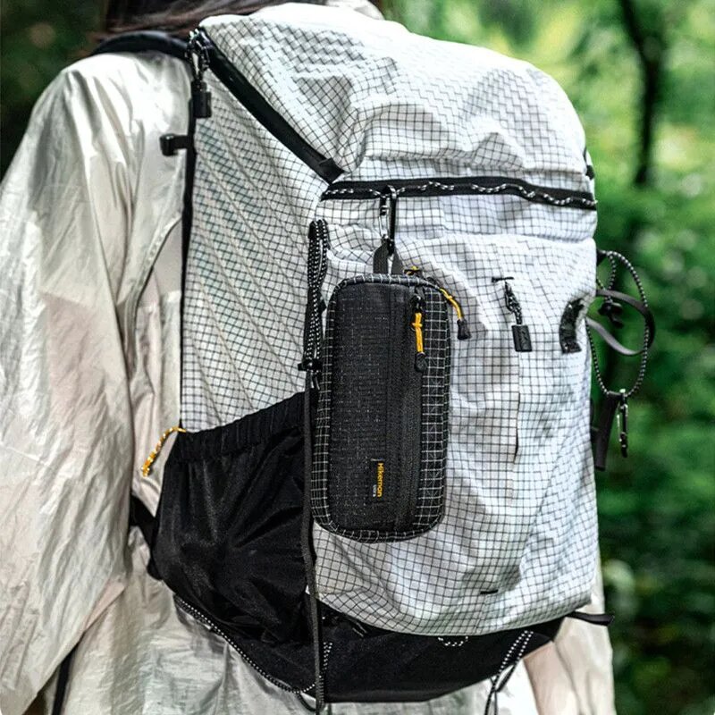 HIKEMAN Сумка EDC из ткани свмпэ, размер 16.5*7.5*3.5 см, вес 46 г, водонепроницаемость pu2400 мм — фото 1