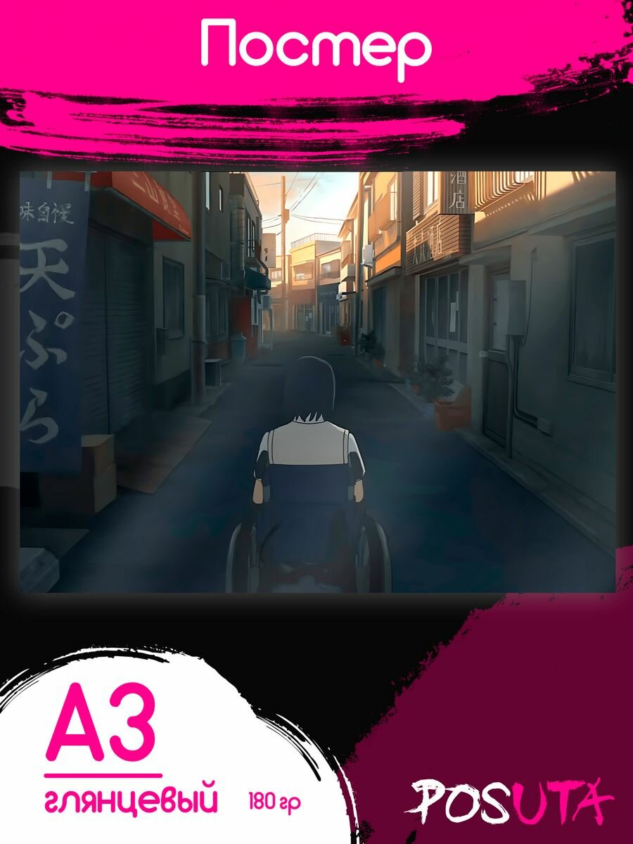 Постеры на стену Другой мир аниме