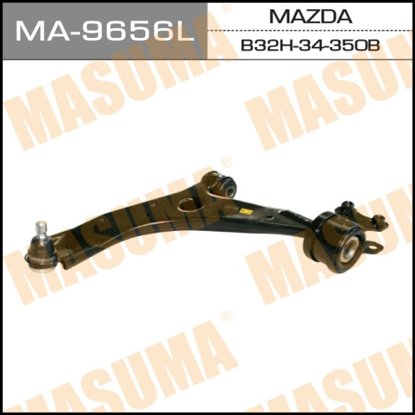 MASUMA MA-9656L (B32H34350 / B32H34350A / B32H34350B) рычаг передний нижний левый\ Mazda (Мазда) 3 bk all 03