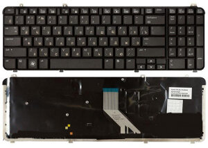 Клавиатура для HP Pavilion DV6-1000 DV6-1100 DV6-1200 DV6-1300 DV6-2000 DV6-2100 Series Black, KBD-HP-48
