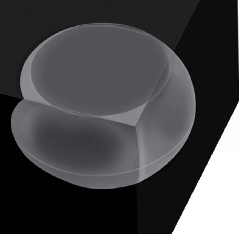 Защитные уголки для мебели. Круглые. 4 штуки