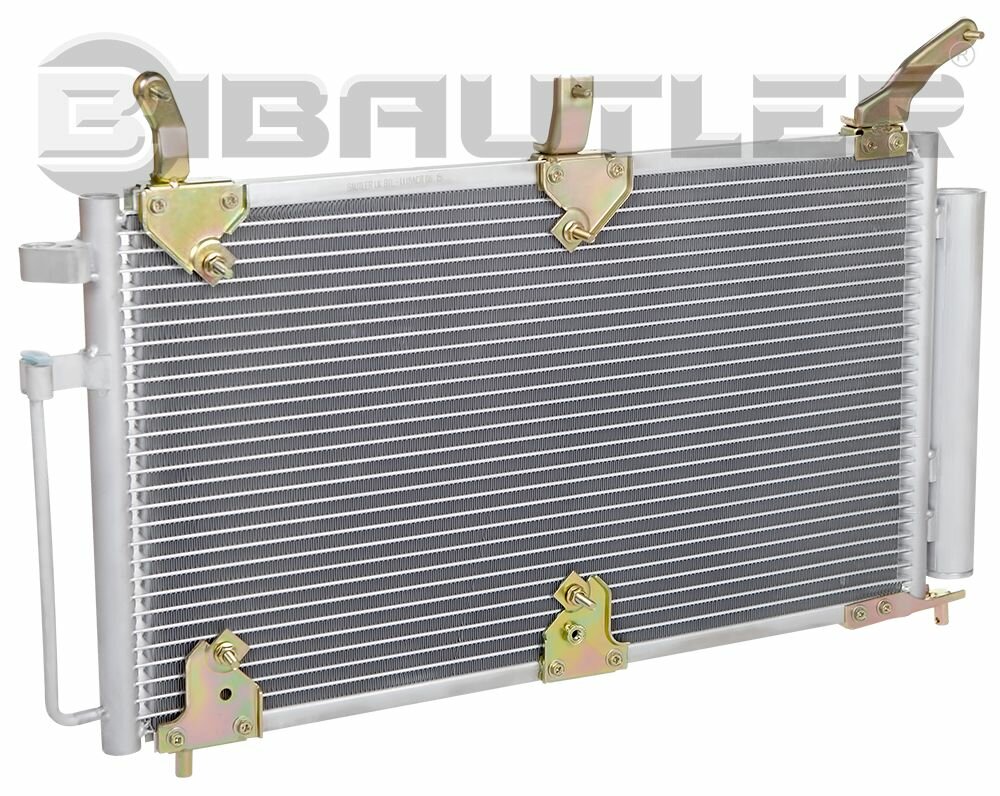 Радиатор кондиционера для ВАЗ 1117-1119 Калина (с 2008 г.), LADA Kalina с ресивером арт BTL1118ACR