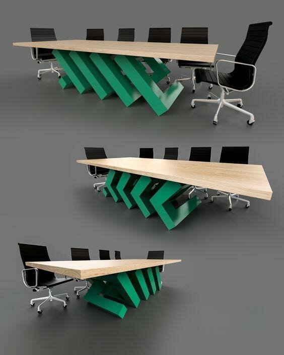 Конференц-стол для переговоров, промышленный дизайн Опрум, 280*120 см