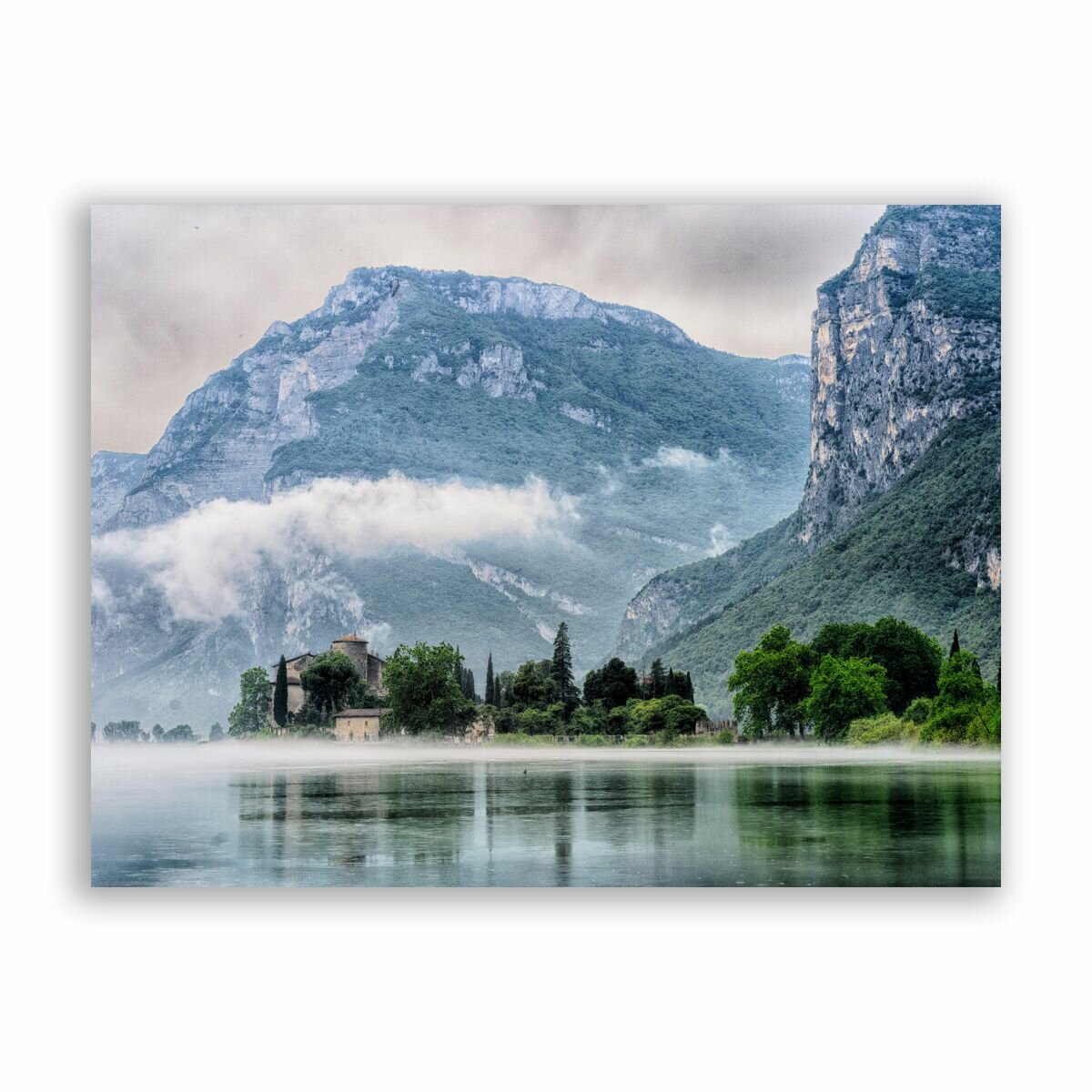 Постер, плакат на бумаге / Природа Италии - Пейзаж / Размер 30 x 40 см