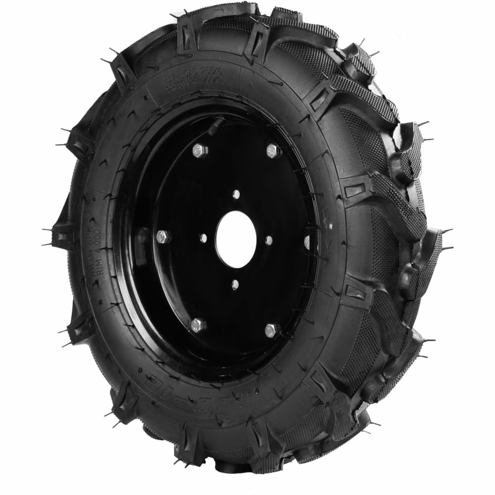 Колесо для мотоблока Елочка 5.00-12 580 мм, 4 отверстия А5 1000952