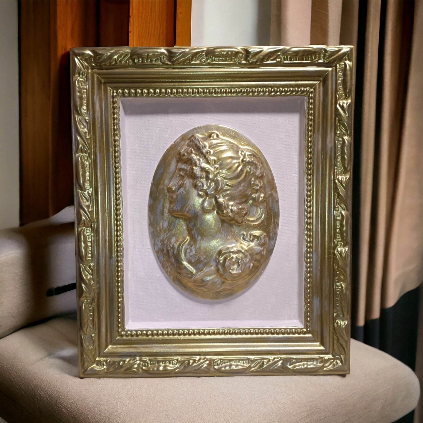 3шт. панно, сувенир Афродита, из гипса. Декор, картина для дома, офиса, кафе.