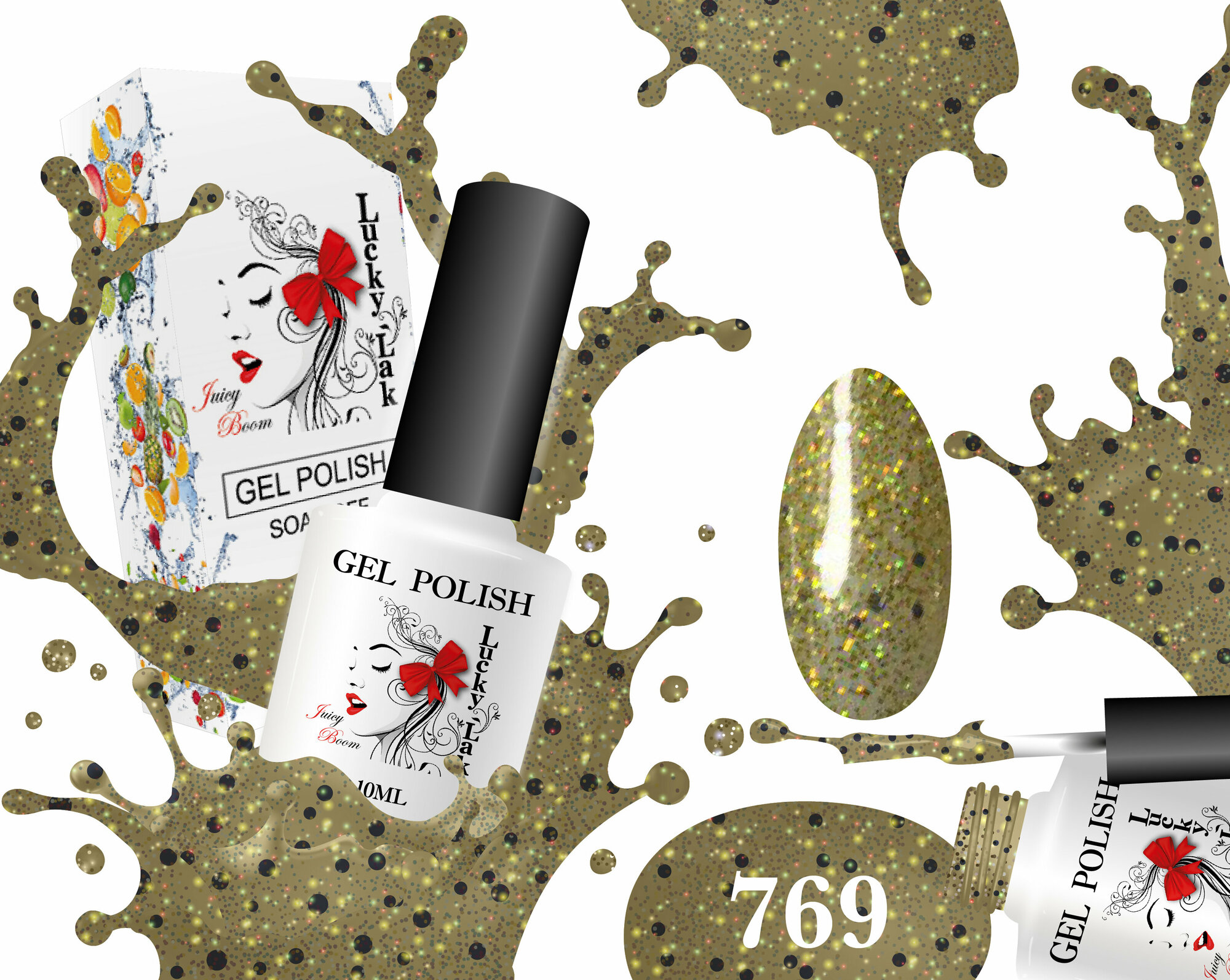 Гель лак LUCKY LAK 769