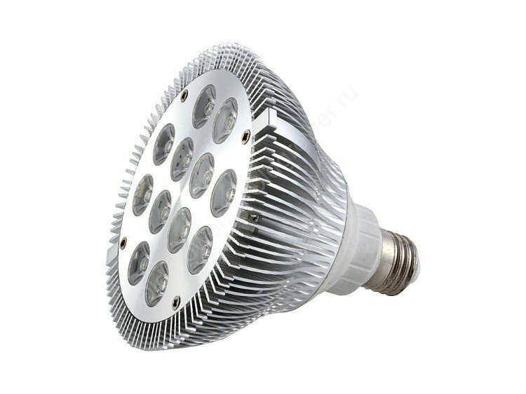 Лампа для рассады светодиодная фито LED GB PAR 12x3w (E27)
