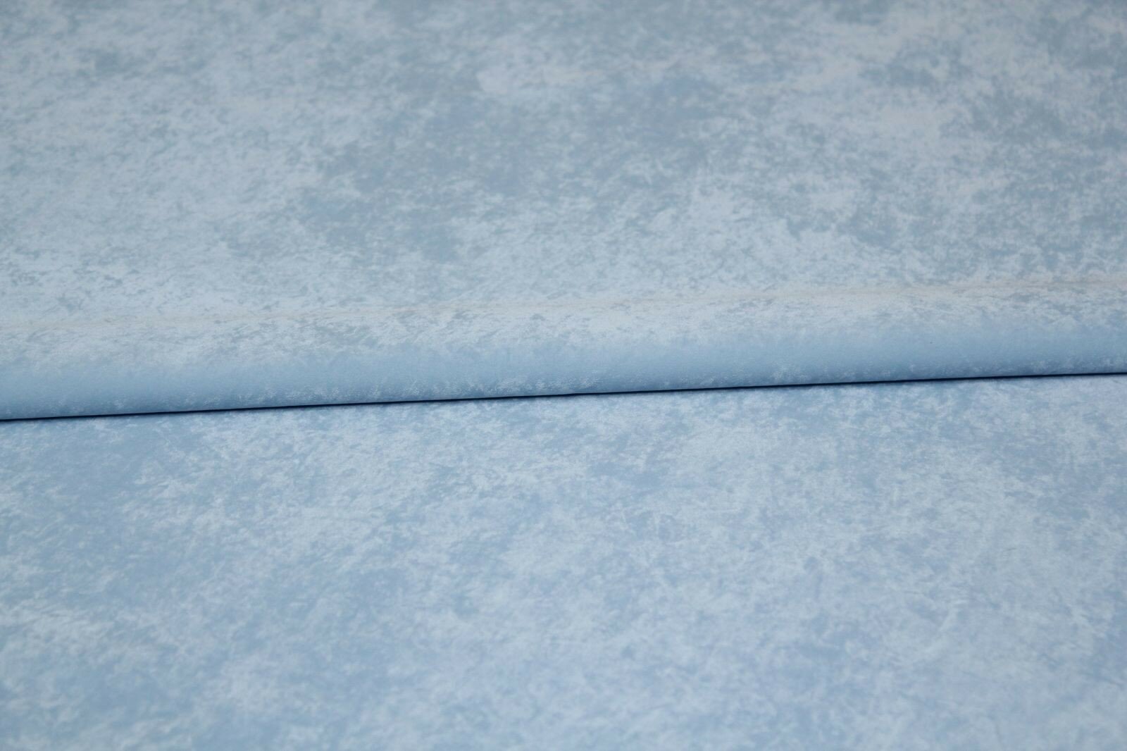 Ткань Велюр для верхней одежды нежно голубой, перламутровый , 180 г/пм 0,5 м