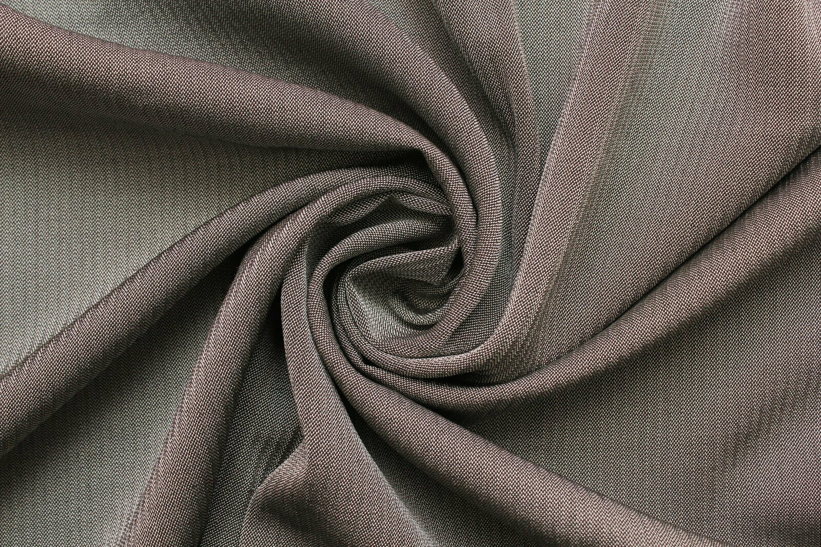 Ткань костюмная Marlane шанжан чёрно-молочная в ёлочку, ш150см, 0,5 м