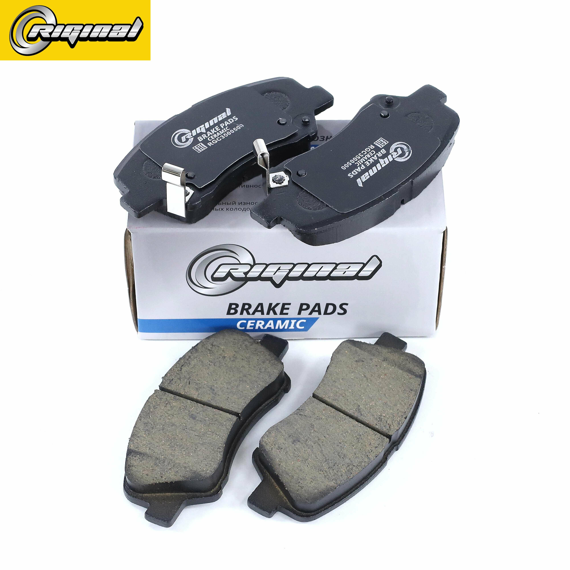Колодка тормозная передняя Riginal, Ceramic (кт.4шт.) HYUNDAI SOLARIS 10-/KIA RIO 11