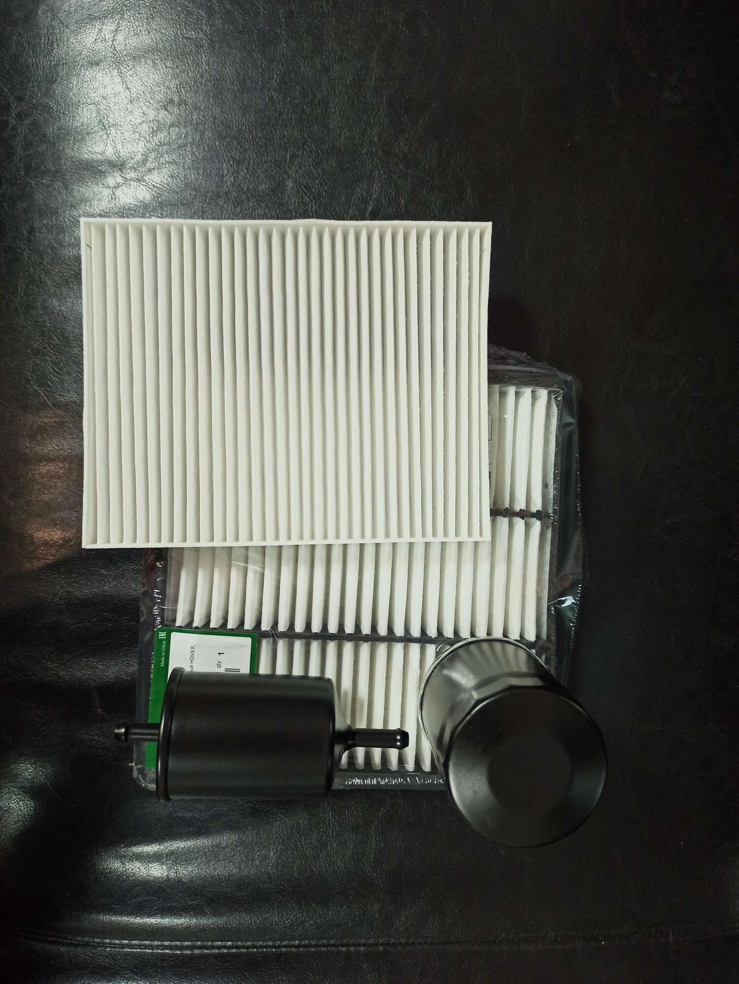 Фильтр воздушный + топливный+ масляный + салонный комплект для (ховер)Hover Н2 H3