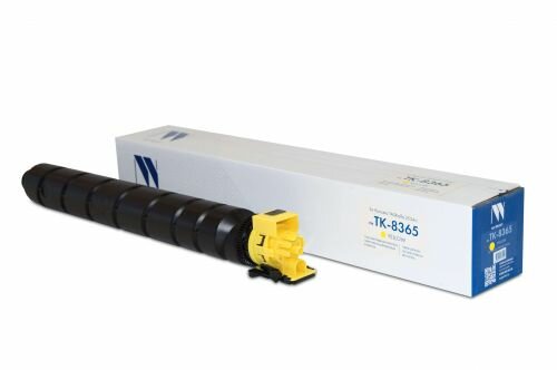 Тонер-картридж совместимый NV Print NVP NV-TK-8365 Yellow для Kyocera TASKalfa 2554ci (12000k)