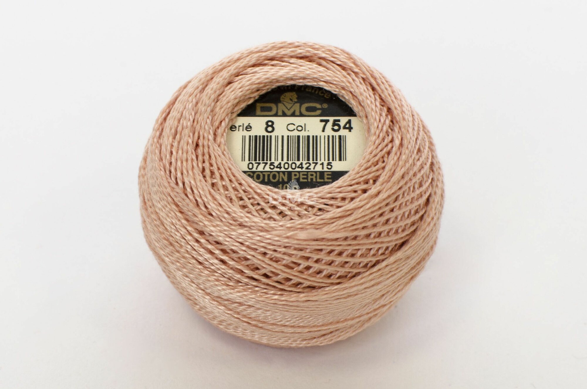 Мулине DMC Perle #8 (80 м.) арт. 116/8, цвет 0754