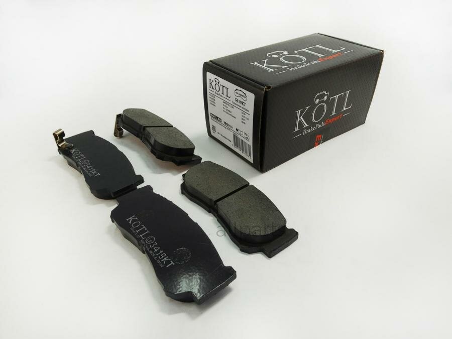 KOTL 3419KT Колодки тормозные дисковые задние к-т HYUNDAI H-1 01-/SANTA FE (CM)/(SM) 05-