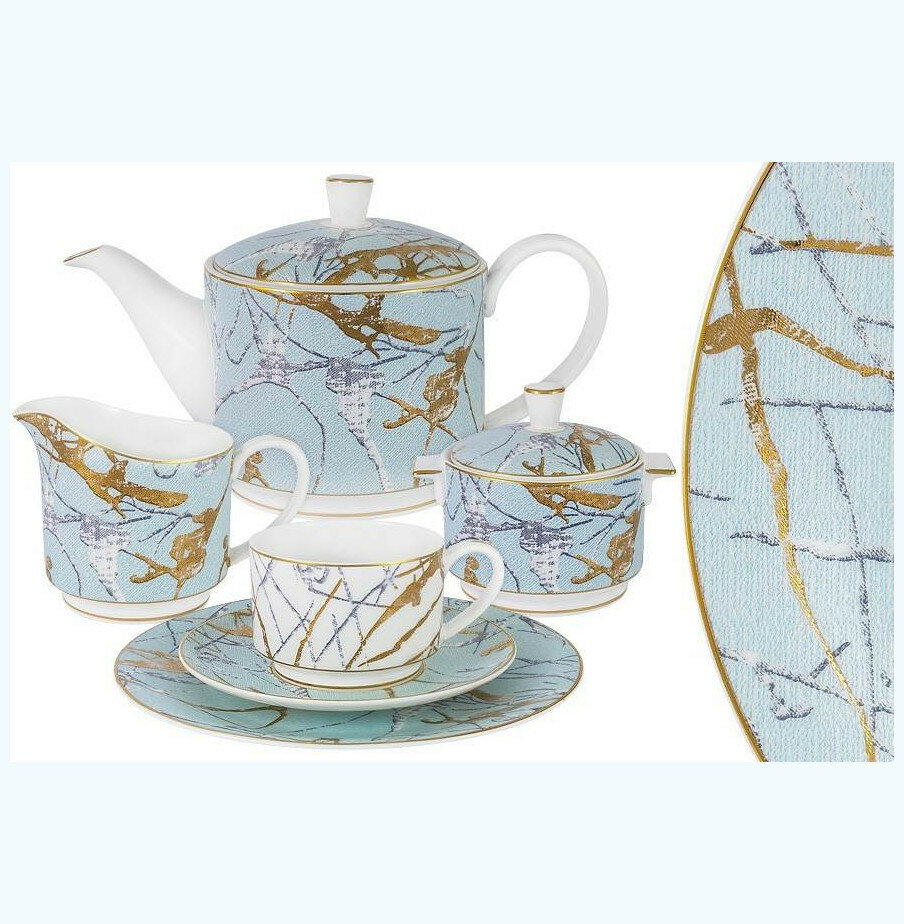 Тарелка 21 см 1 шт Anna Lafarg Emily "Марсель" / 343827