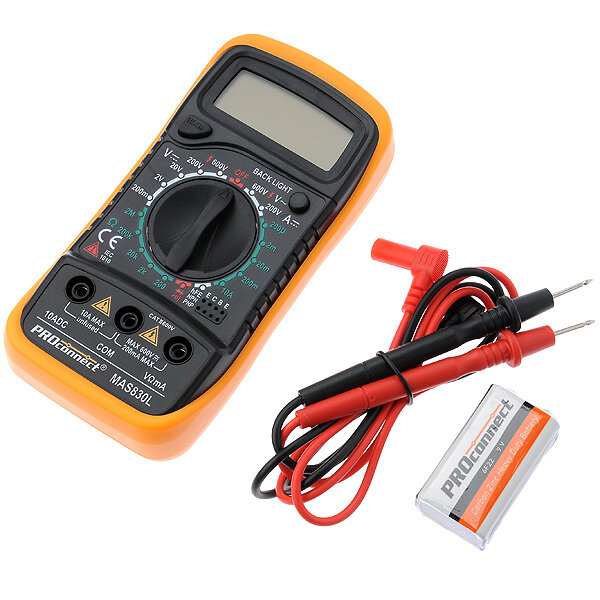 Портативный мультиметр 13-3021 MAS830L /DT850L (PROconnect)
