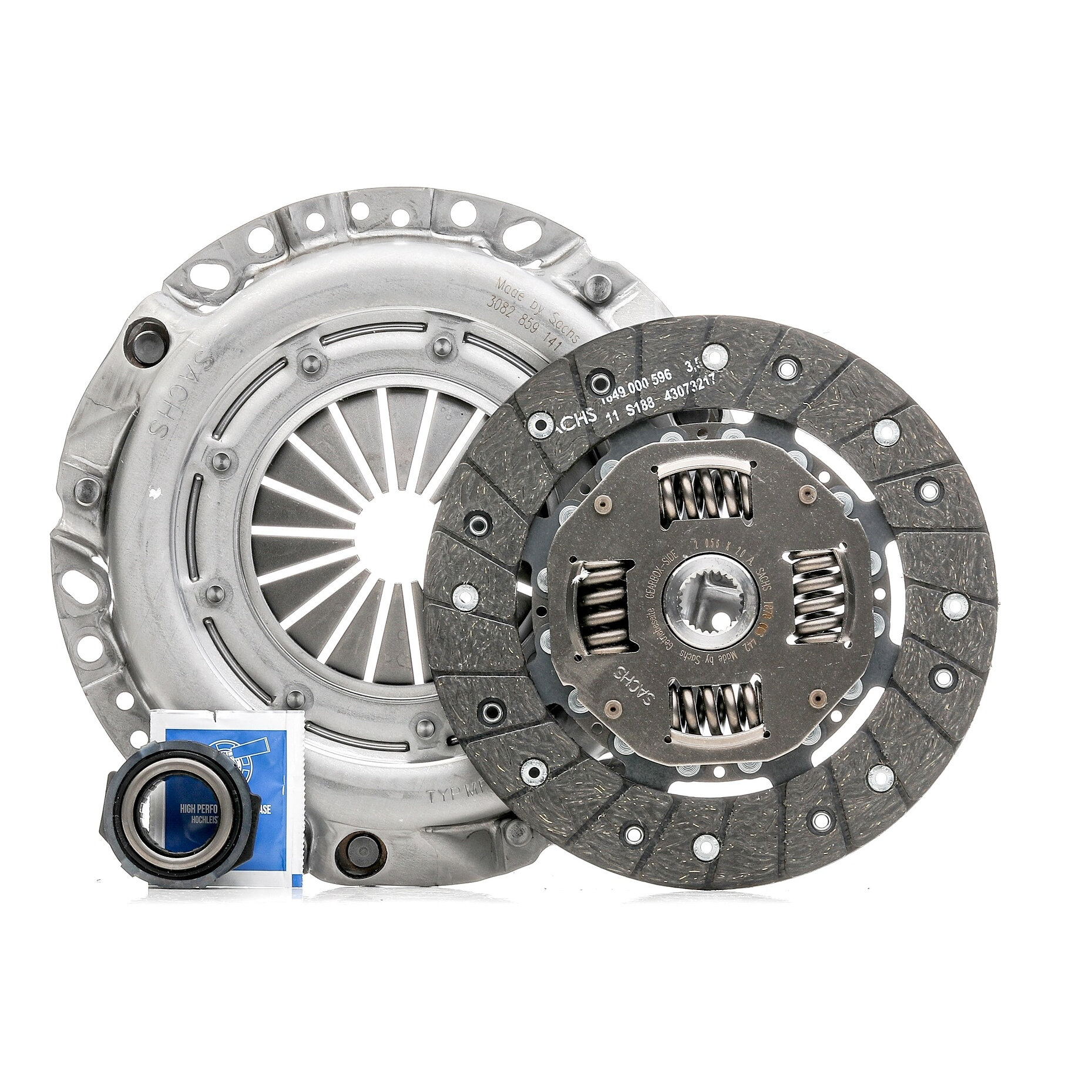 Комплект сцепления для автомобиля Volvo, SACHS 3000 154 001 (1 шт.)