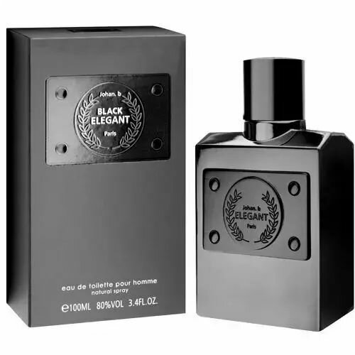 Туалетная вода Geparlys "Elegant Black", мужская, древесная, фужерная, 100 мл