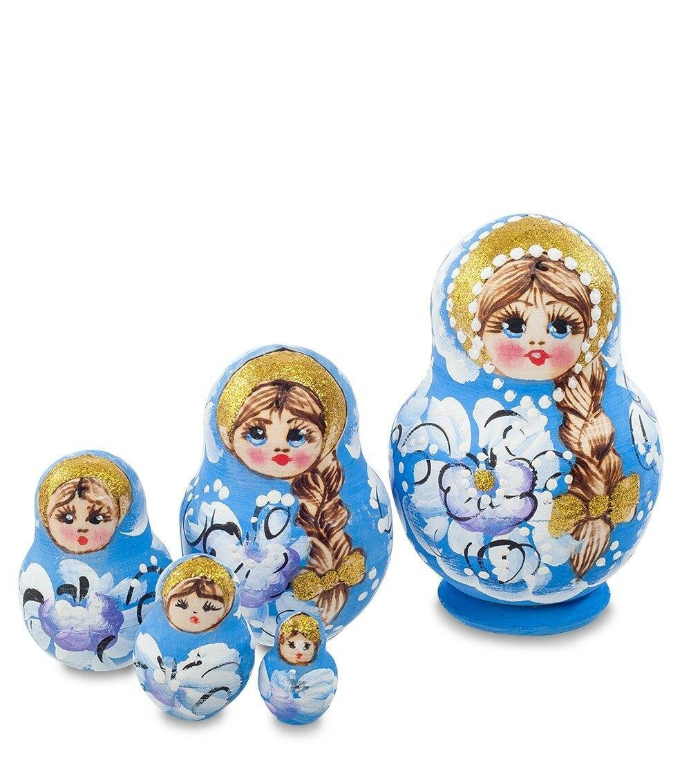 Матрешка 5 м "Дарья" мал. МР-18/22-A Народные промыслы Дерево липа, краски