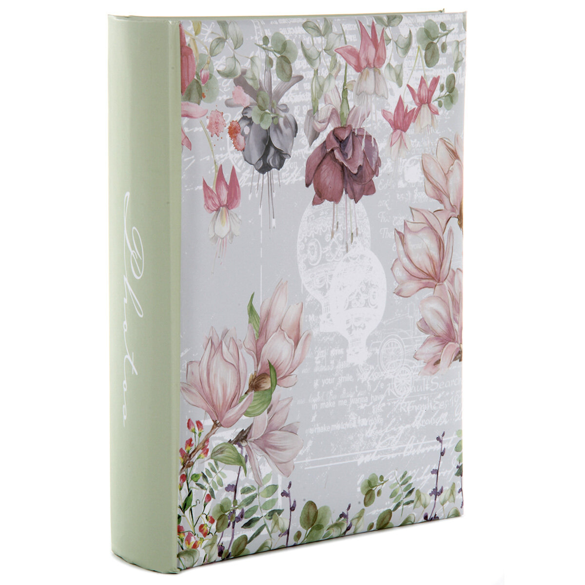 Фотоальбом 15х21 см 100 фото, книжный переплет с местом для записей, Veld Co, 119340