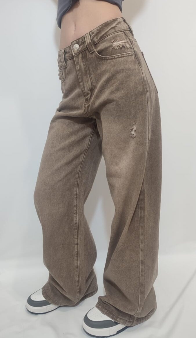 Джинсы багги