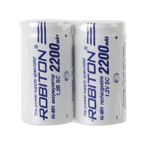 Аккумулятор ROBITON 2200MHSC-2 SR2