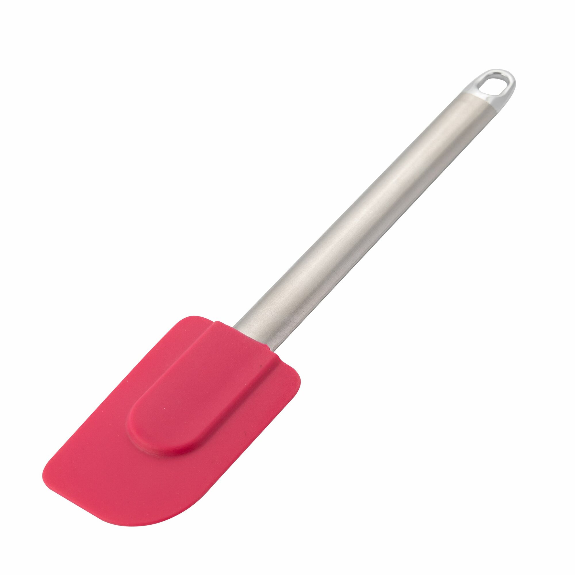 Лопатка для выпечки AXENTIA из силикона с ручкой из нержавеющей стали, 5 х 25 х 1 см.