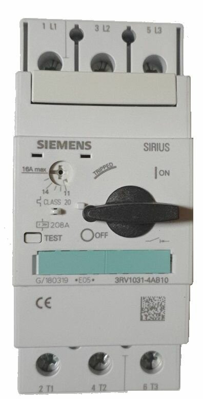 Автоматический выключатель Siemens Sirius 3RV1031-4AB10
