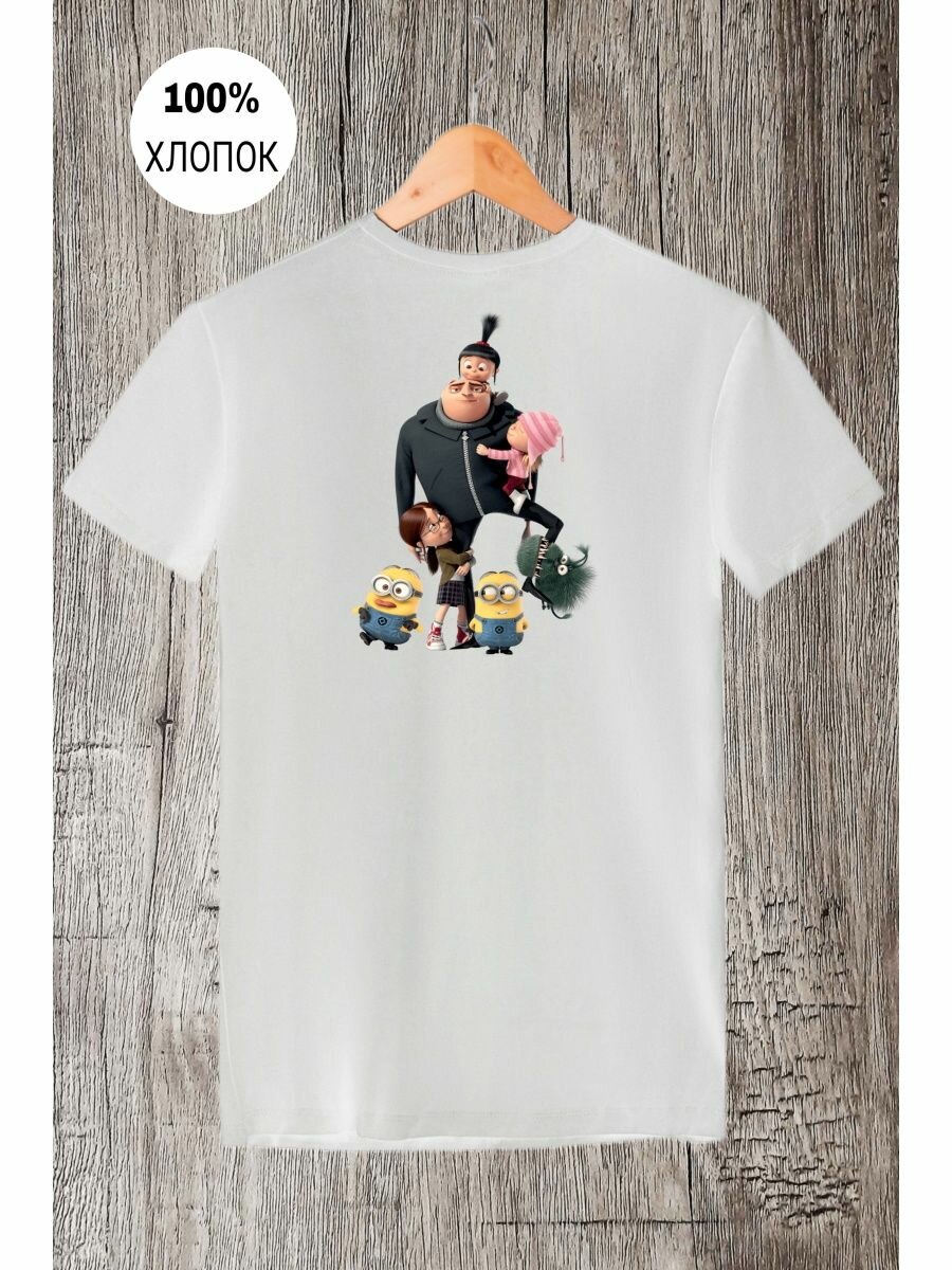 Футболка minions гадкий я миньоны герои мультика