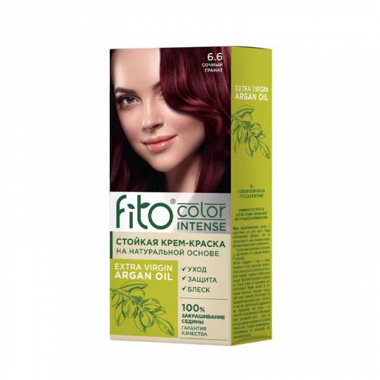 Краска для волос FITOCOLOR Intense 115мл 6.6 Сочный гранат
