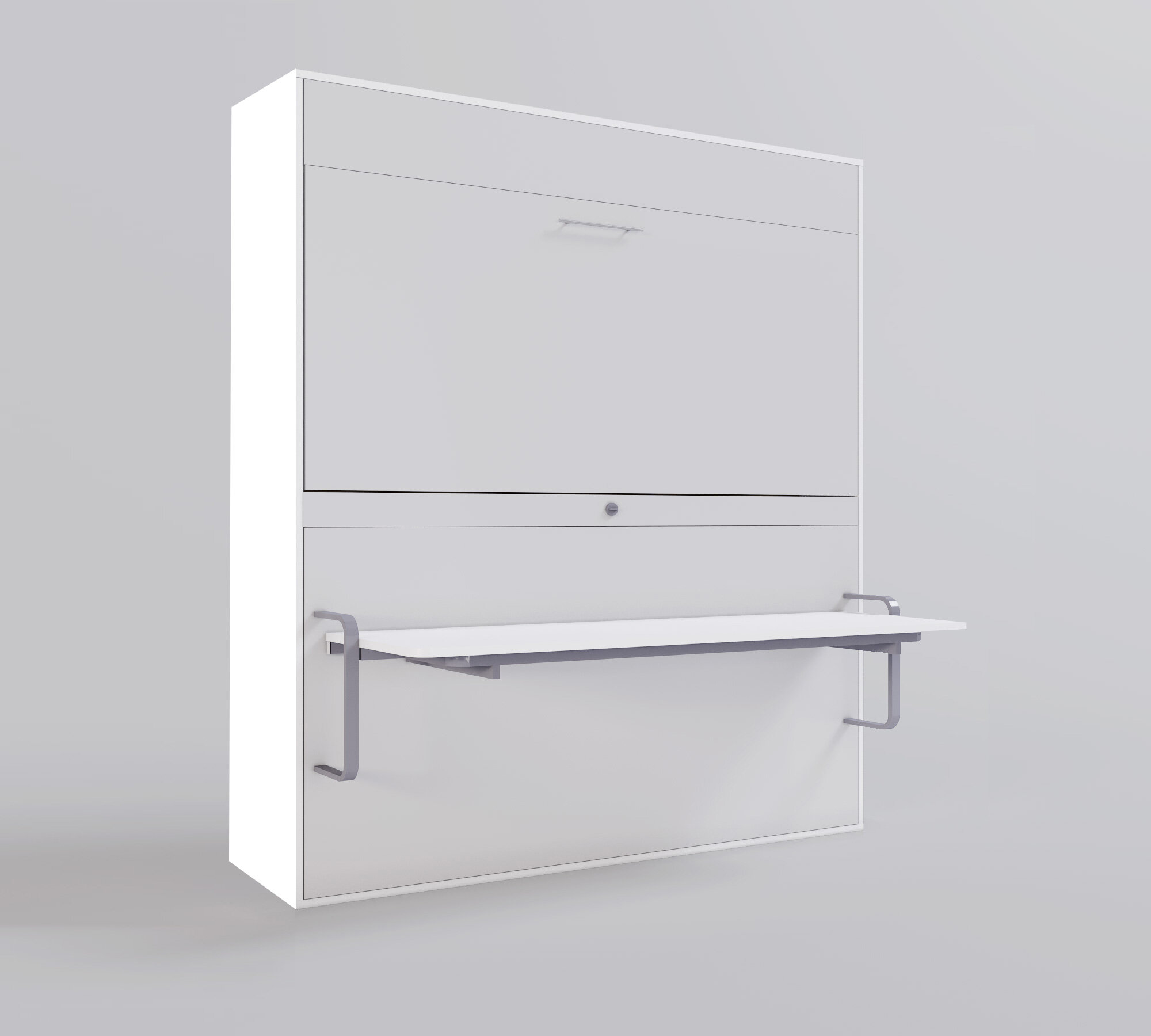 Двухъярусный шкаф кровать-трансформер со столом Дуплекс Таволо Тренд