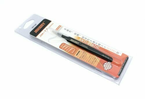 Пинцет Jakemy JM-T7-13 прямой, с закругленными кончиками