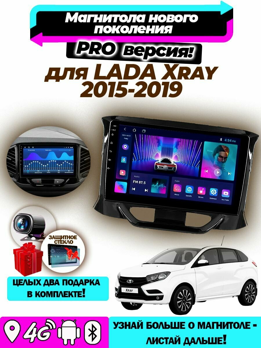 Магнитола TS18 PRO LADA Xray 4ГБ+64ГБ