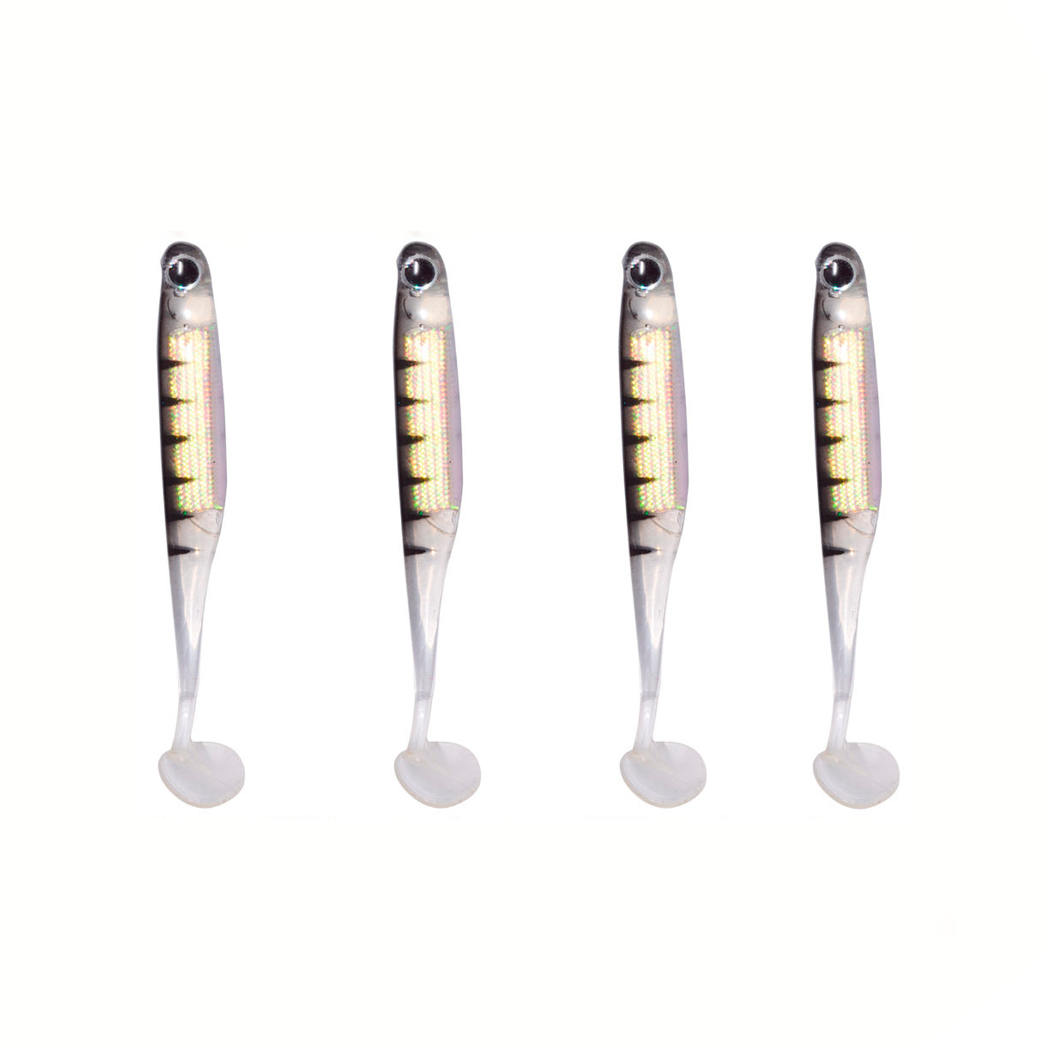 Силиконовые рыбки AL-Sh 75mm 8" (4шт)