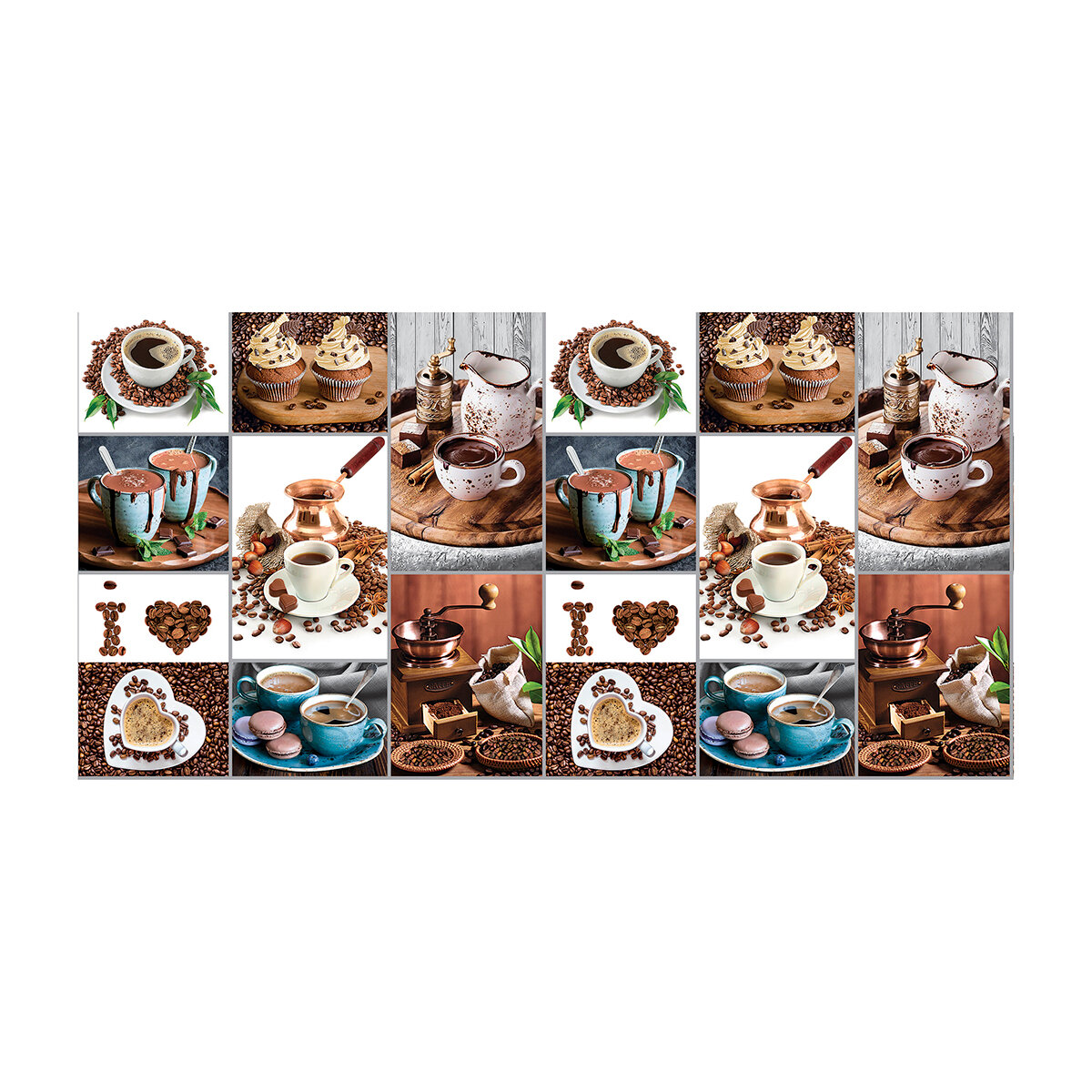 Клеенка столовая на нетканой основе Колорит Мажор 550/0, 1,35 x 20 м