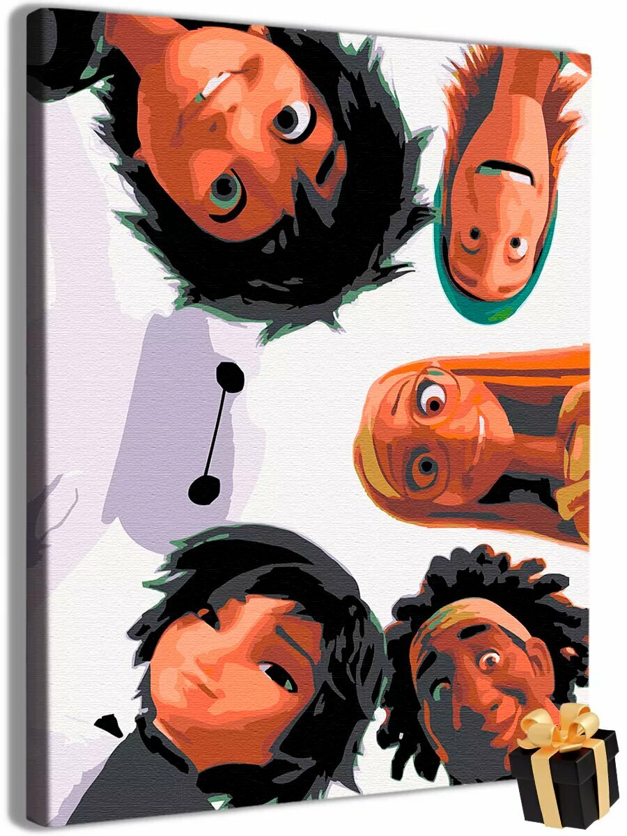 Картина по номерам Город Героев