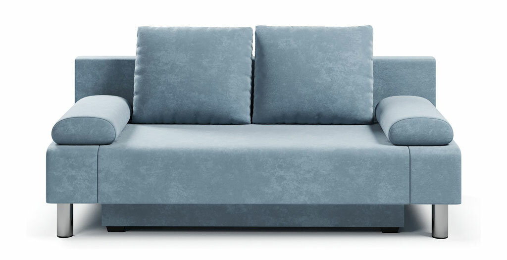 Диван-кровать Парма, 200х90х90 см, механизм Еврокнижка, мягкие подлокотники