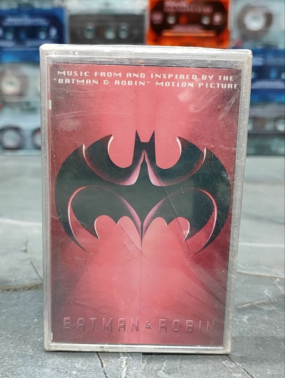 Batman & Robin: Music From Motion Picture, кассета, аудиокассета (МС), 1997.