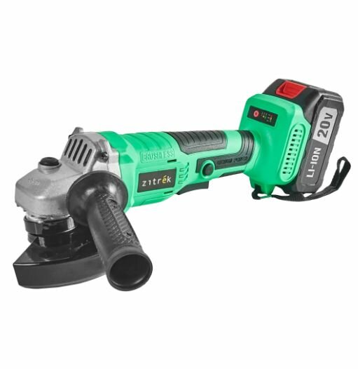 УШМ аккумуляторная Zitrek AG 20 Pro 063-4067, 20 В Li-ion 2x4 Ач, 125 мм