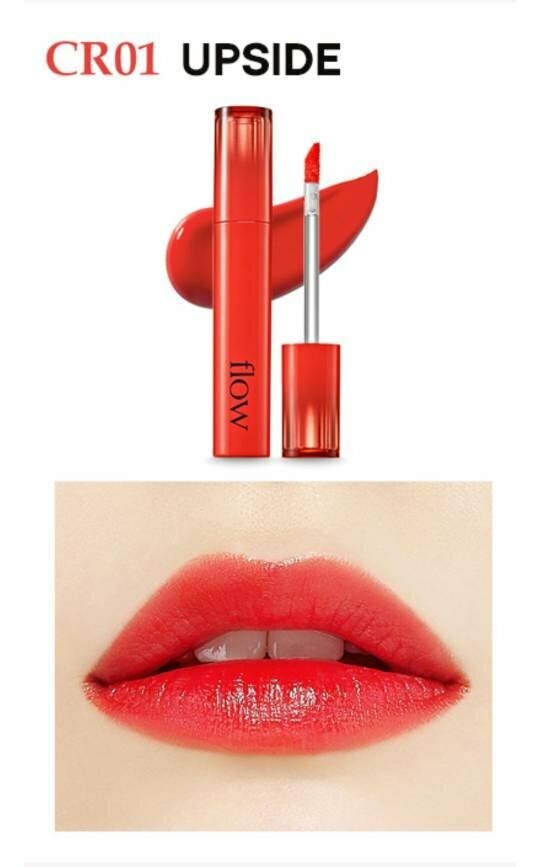 Глянцевый тинт для губ The SAEM Flow Lip Real Lasting Tint CR 01 - Upside (4 гр)