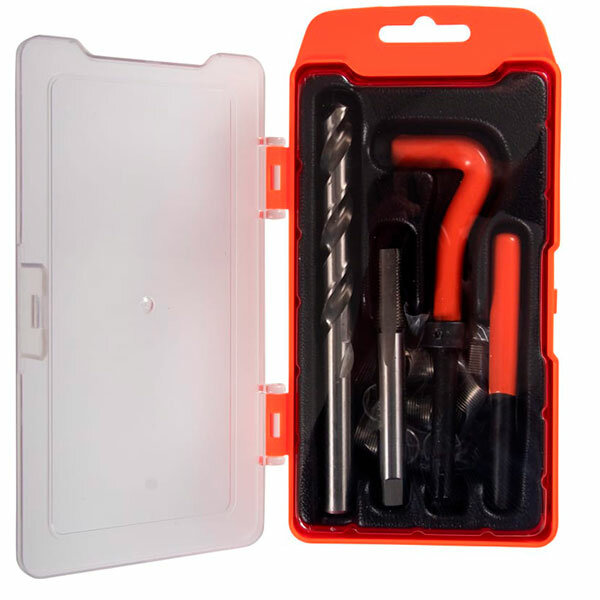 Набор для восстановления резьбы Affix, M12x1.75 мм, 15 предметов в кейсе AF35212175C