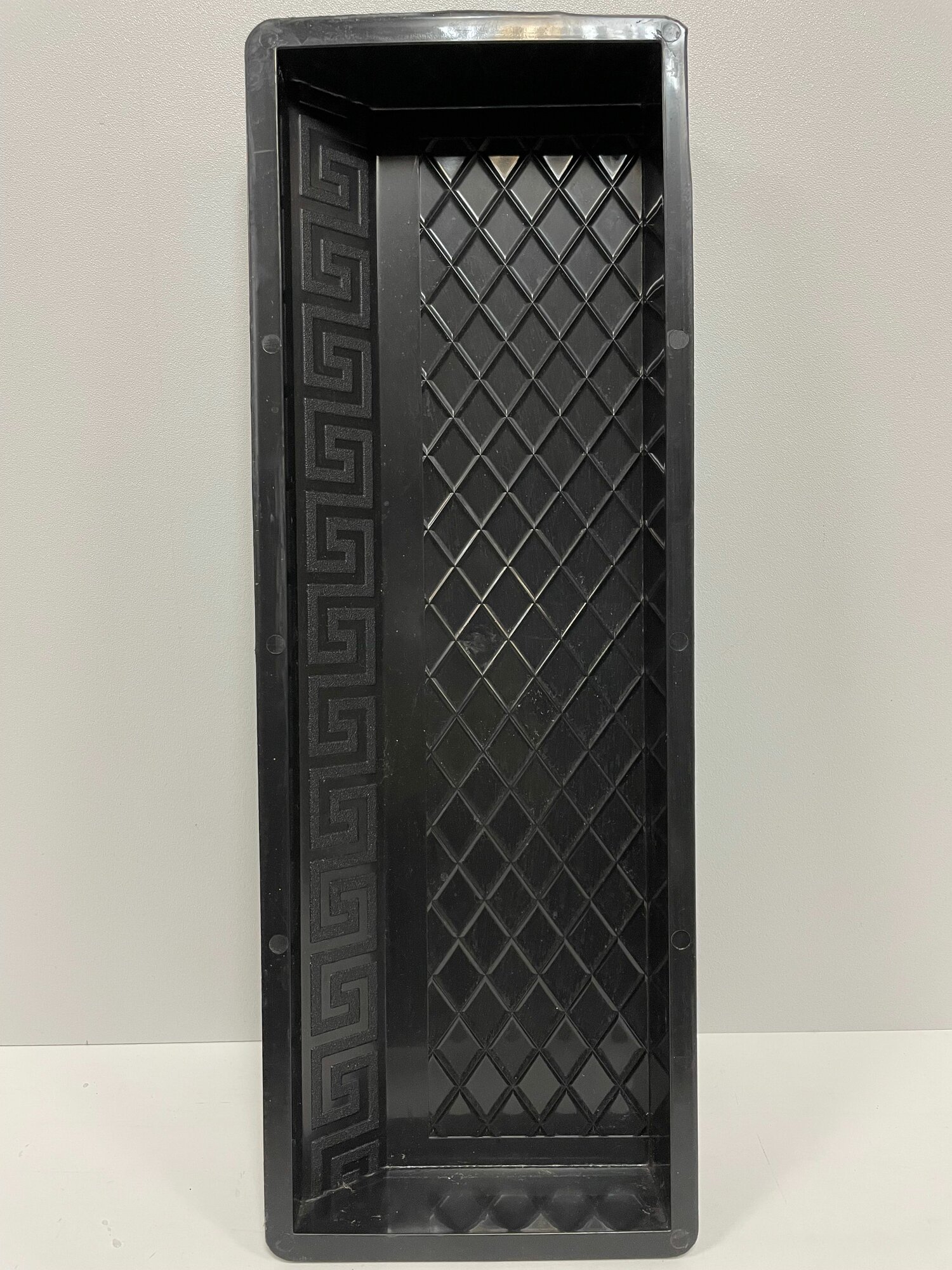 Форма для бордюра Готика, 50х16х5 см. 2 формы.