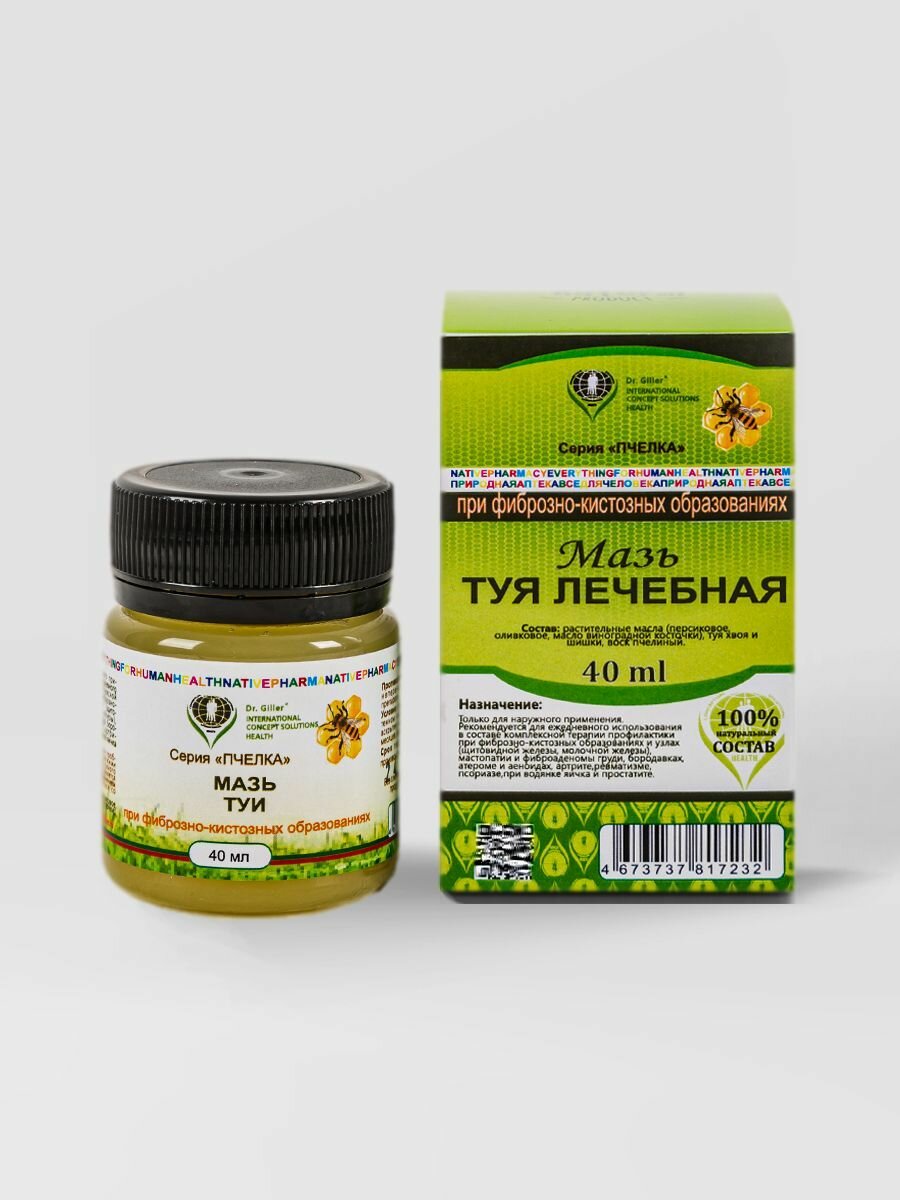Dr. Giller мазь туя лечебная 40 мл