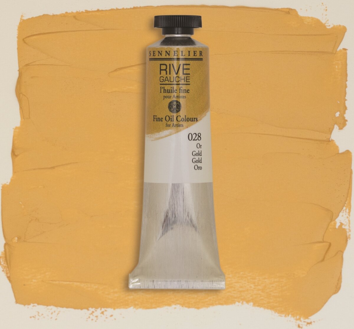 Краска масляная RIVE GAUCHE цв.№028 золото туба 40мл