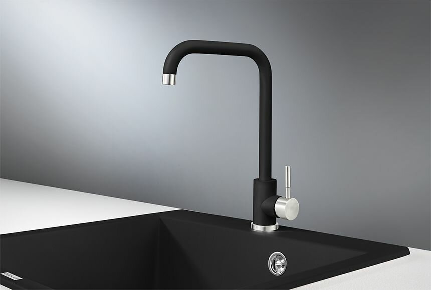 ST-4033, турмалин, Смеситель Кухонный