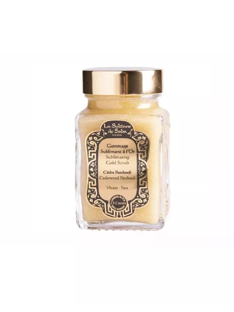 Скраб для лица Lа Sultane de Saba Sublime gold scrub