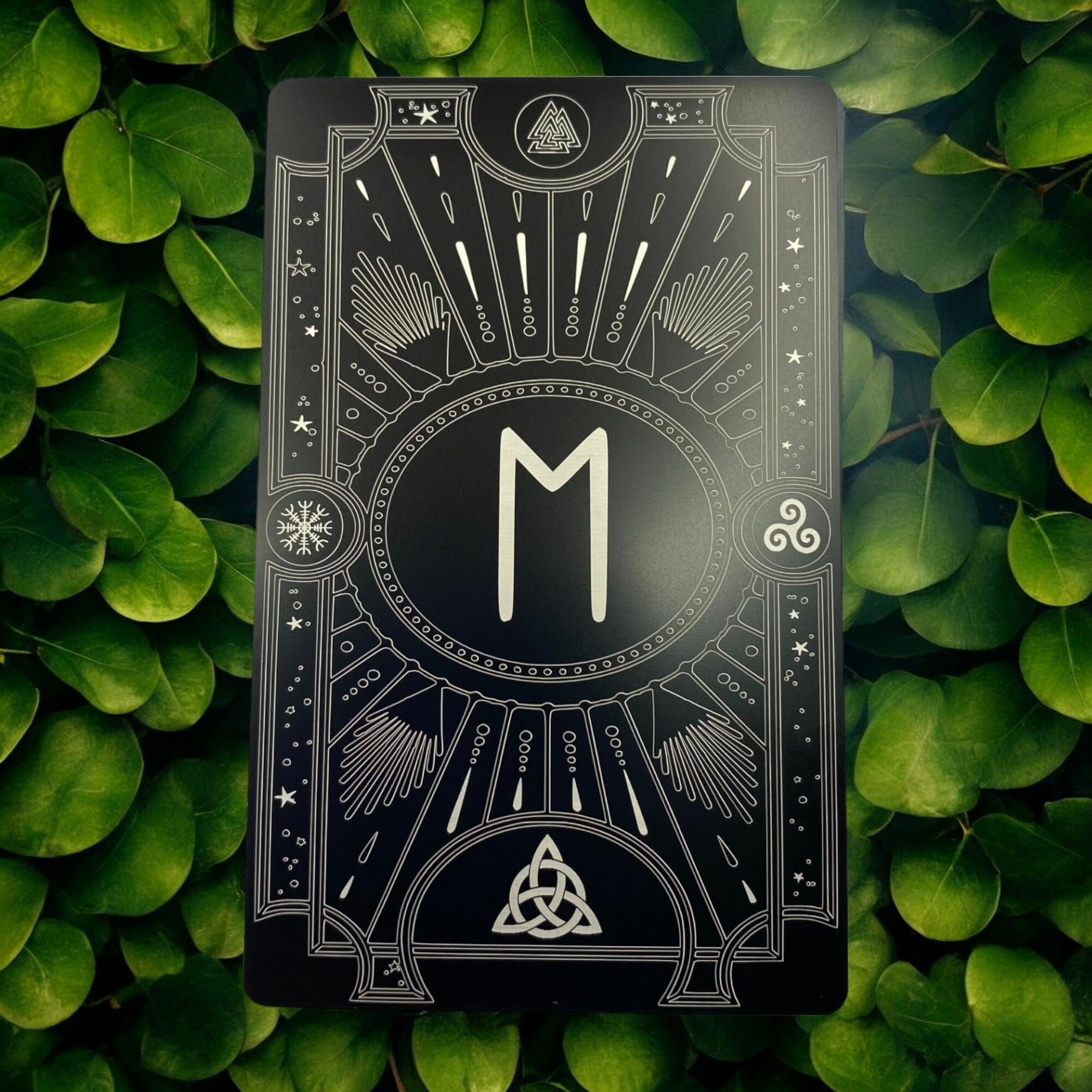 Рунический оберег, карта-талисман Эваз