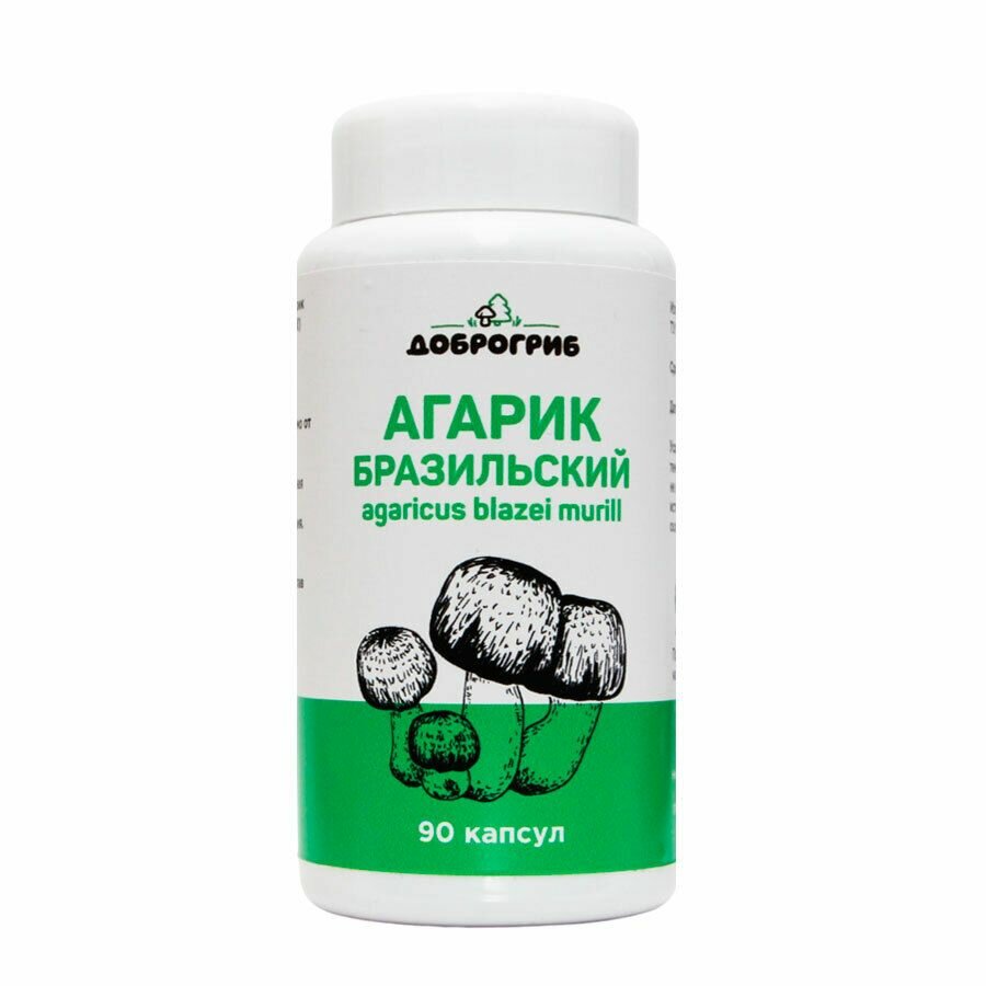 Агарик бразильский в капсулах, 90 шт
