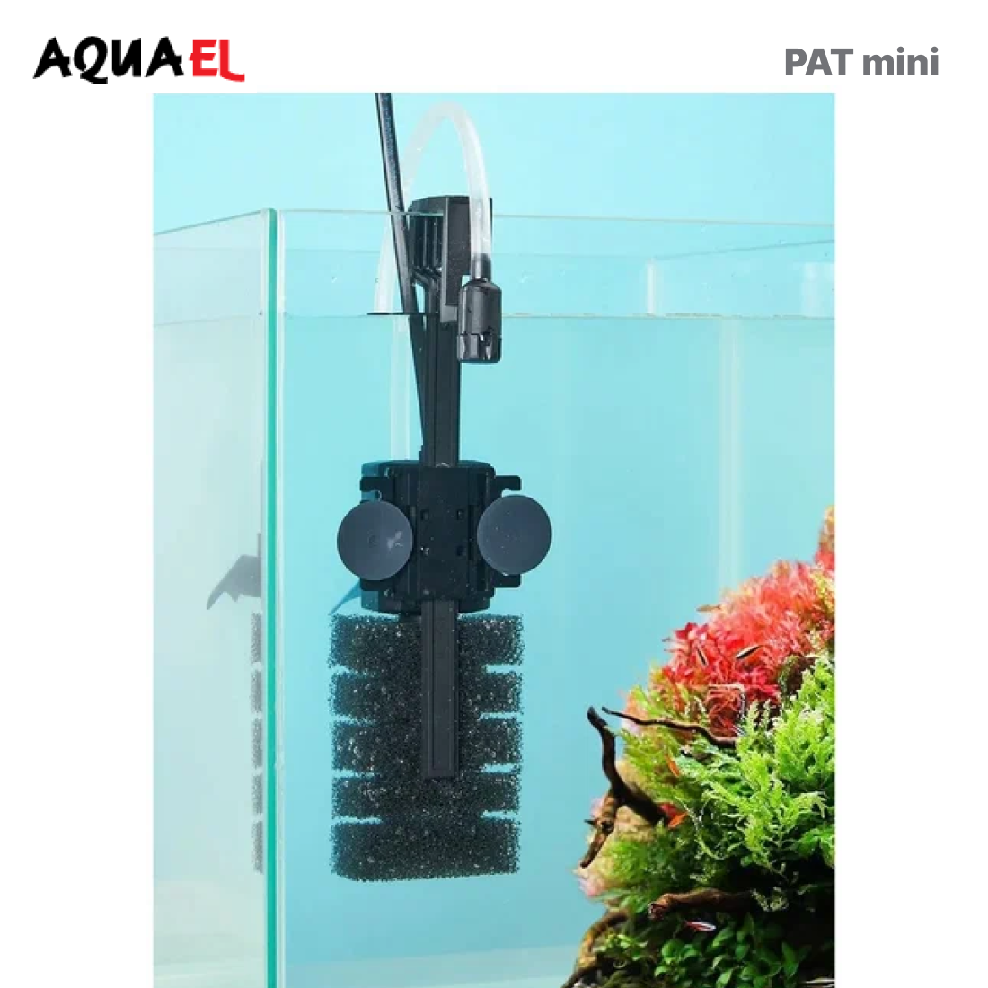 Помпа фильтр PAT mini (до120л) 400л/ч (Акваэль) — фото 1